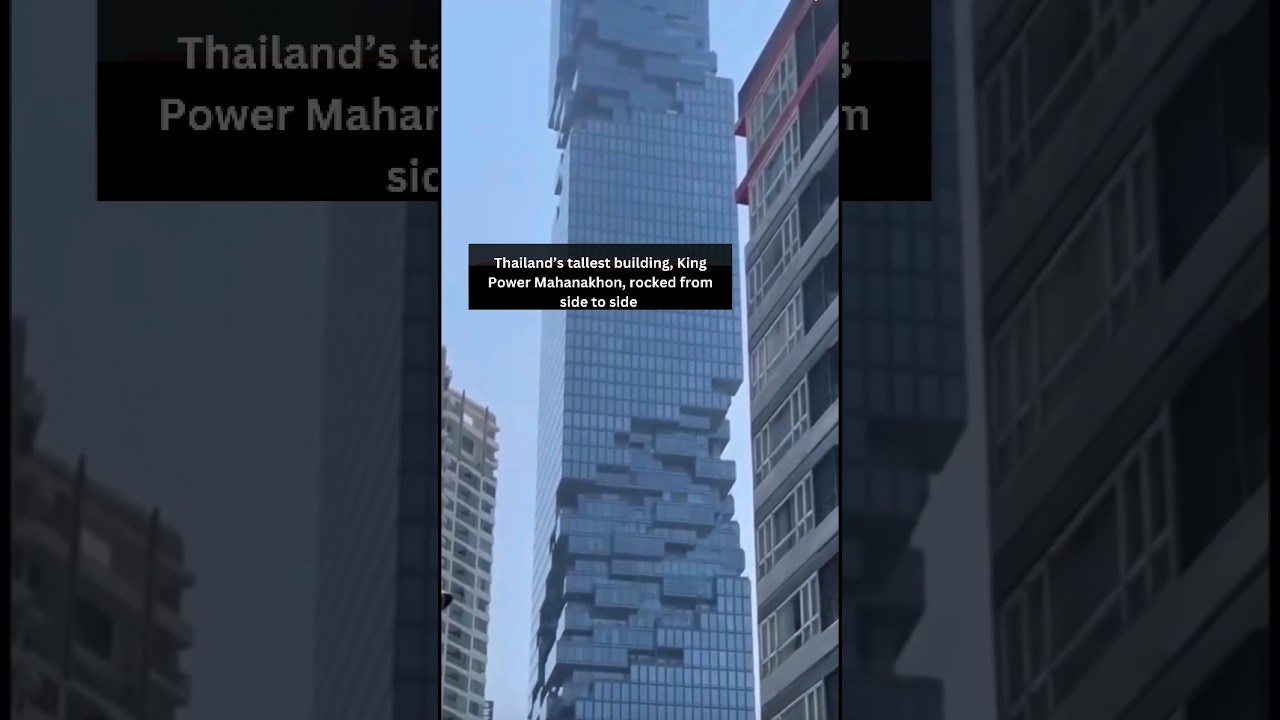 Bangkok Earthquake Footage | 2025 | Travel Asia and Beyond